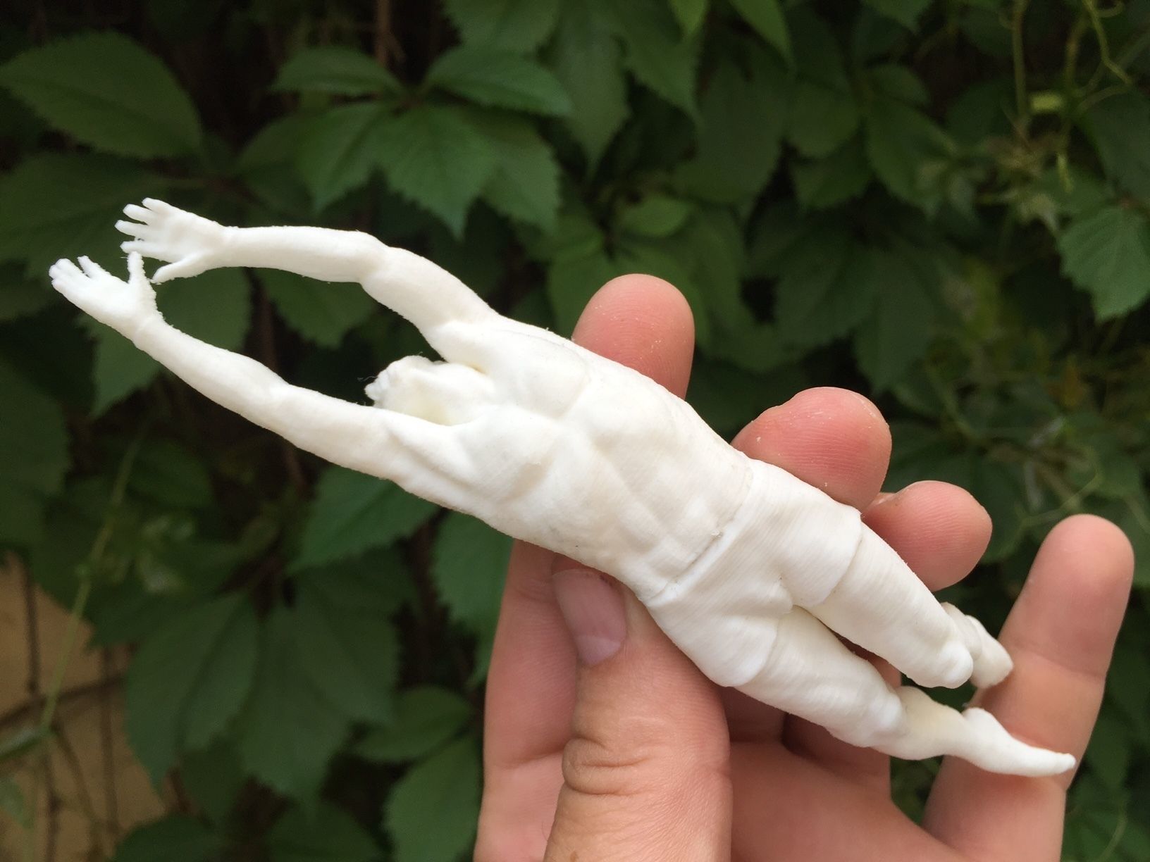 Goalier man diving 3D model 3D printable | CGTrader