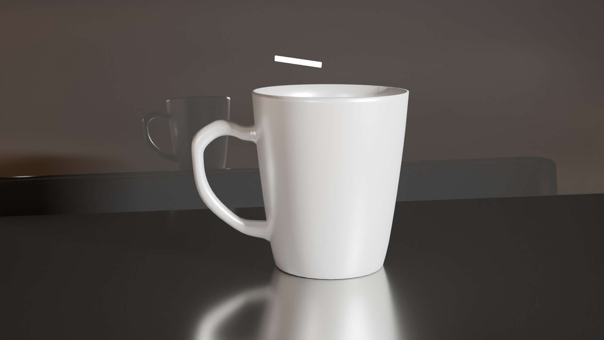 Realistic 3D White Mug Mockup High-Quality 3D Model free 3D model ...
