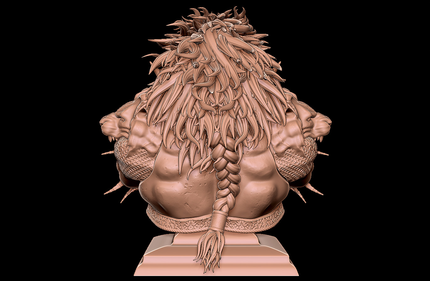 PROMISED CONSORT RADAHN - ELDEN RING - BUST 3D PRINT 3D model 3D ...