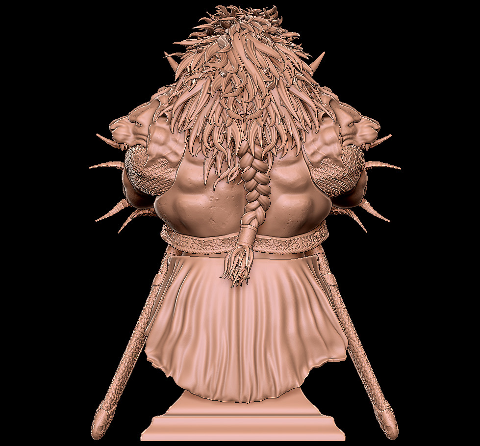 RADAHN PREMIUM BUST - PROMISED CONSORT - ELDEN RING 3D model 3D ...