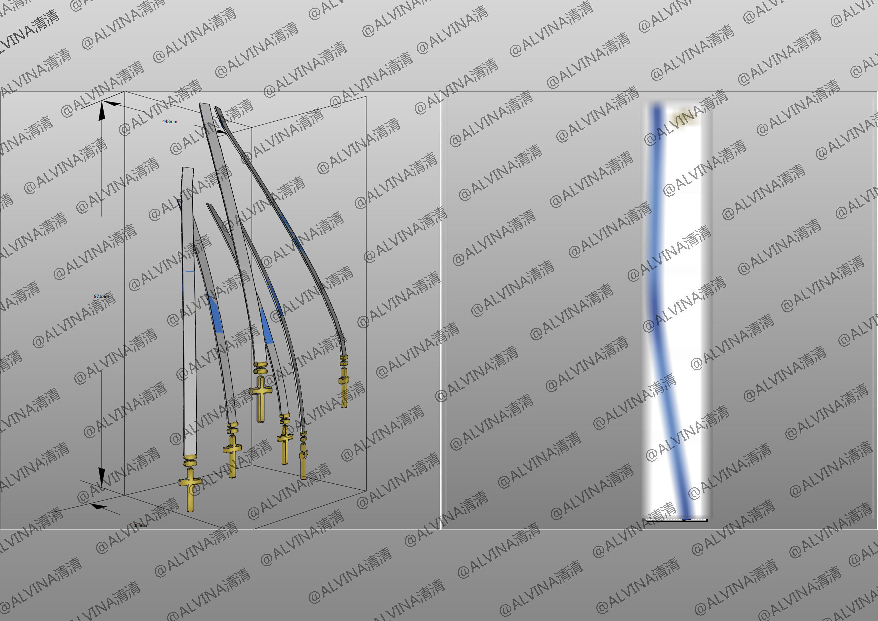 3D model FGO Lancelot Phase 2 Armor - DIY Cosplay Pepakura Foam ...