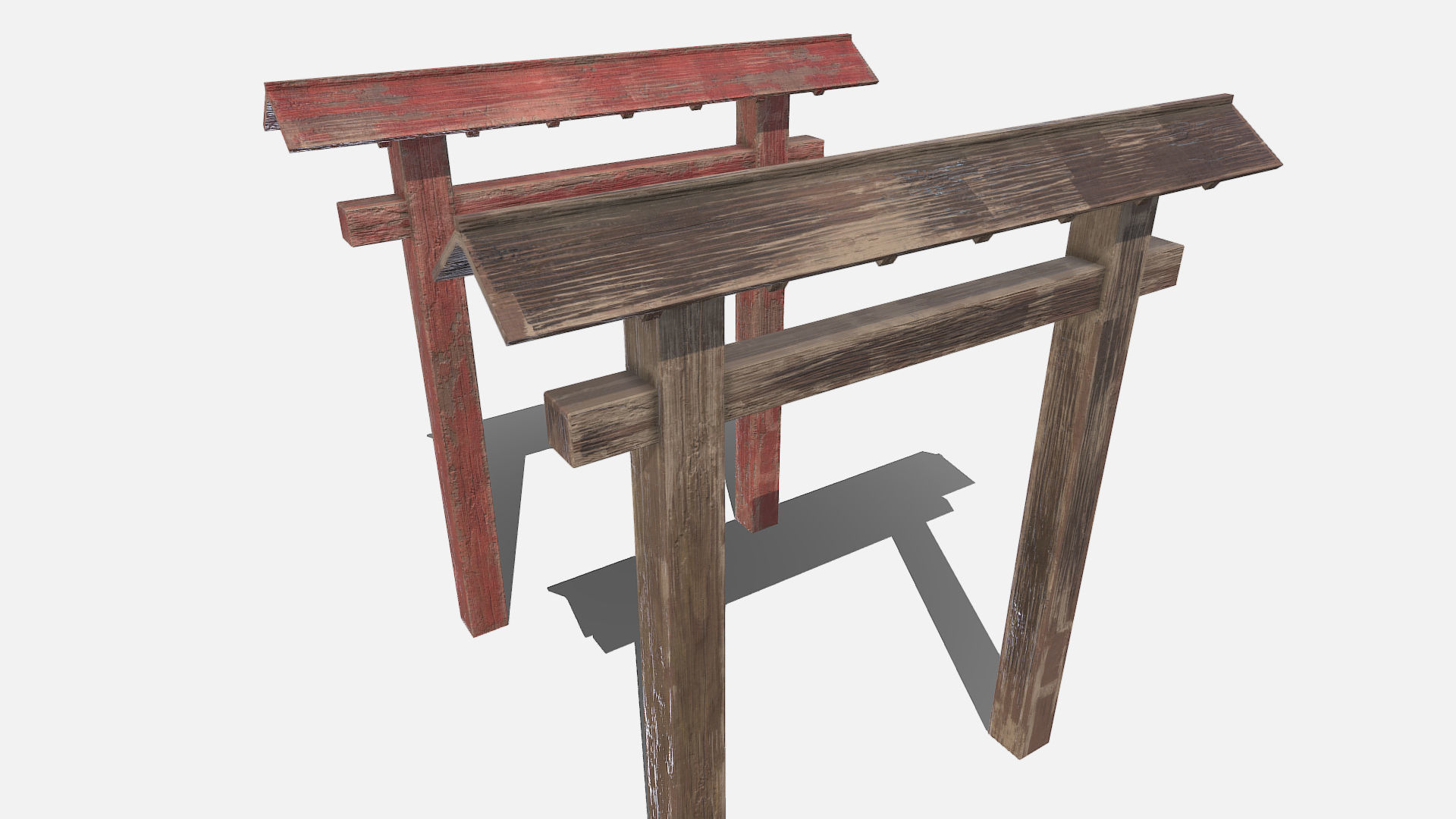 3D model tori gate VR / AR / low-poly | CGTrader