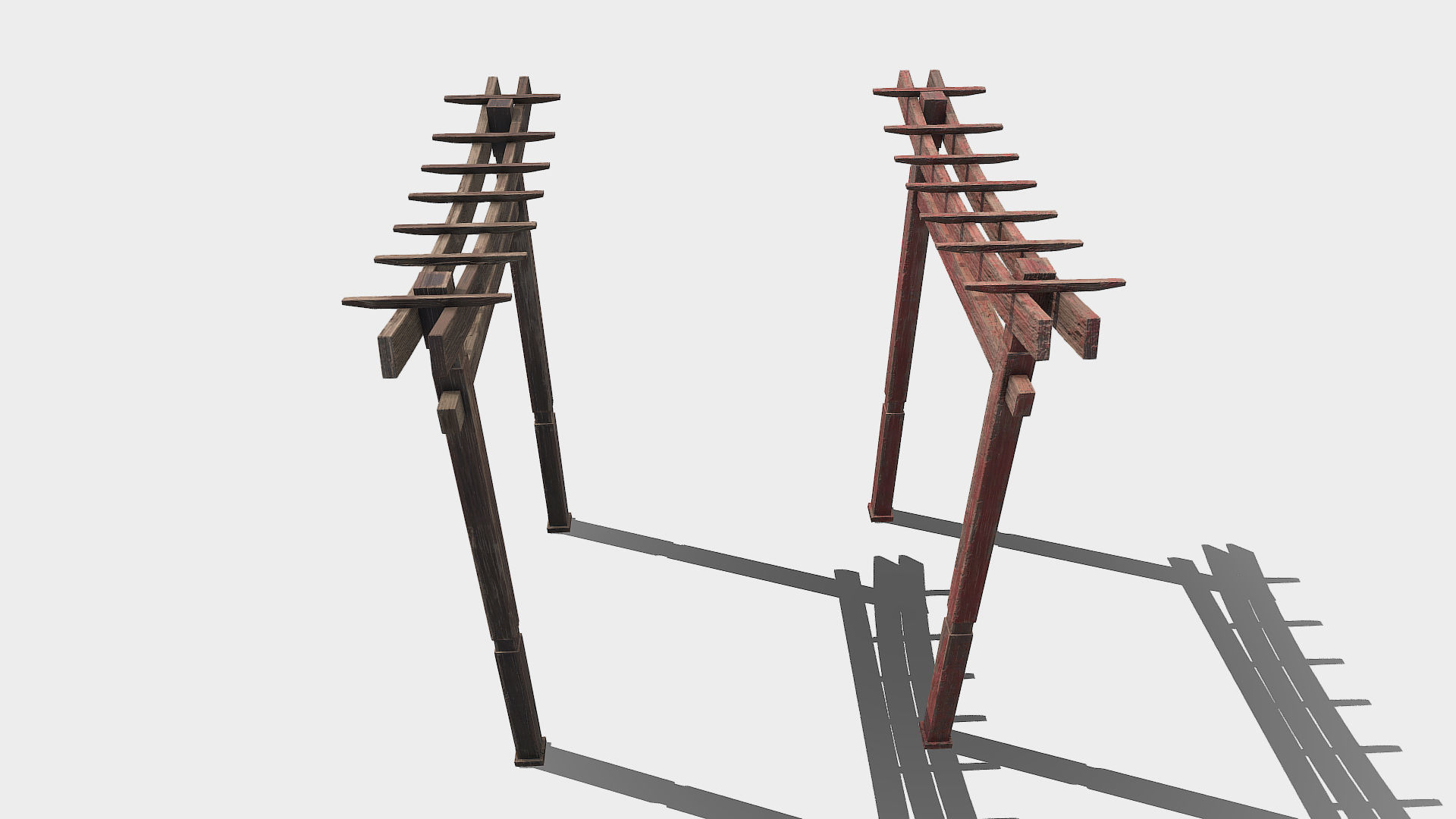 3D model Asian tori gate VR / AR / low-poly | CGTrader