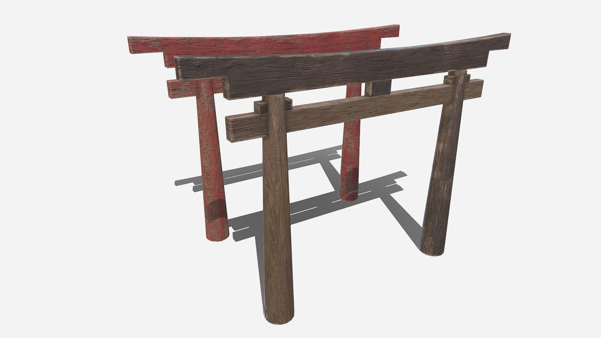 3D model japan tori gate VR / AR / low-poly | CGTrader