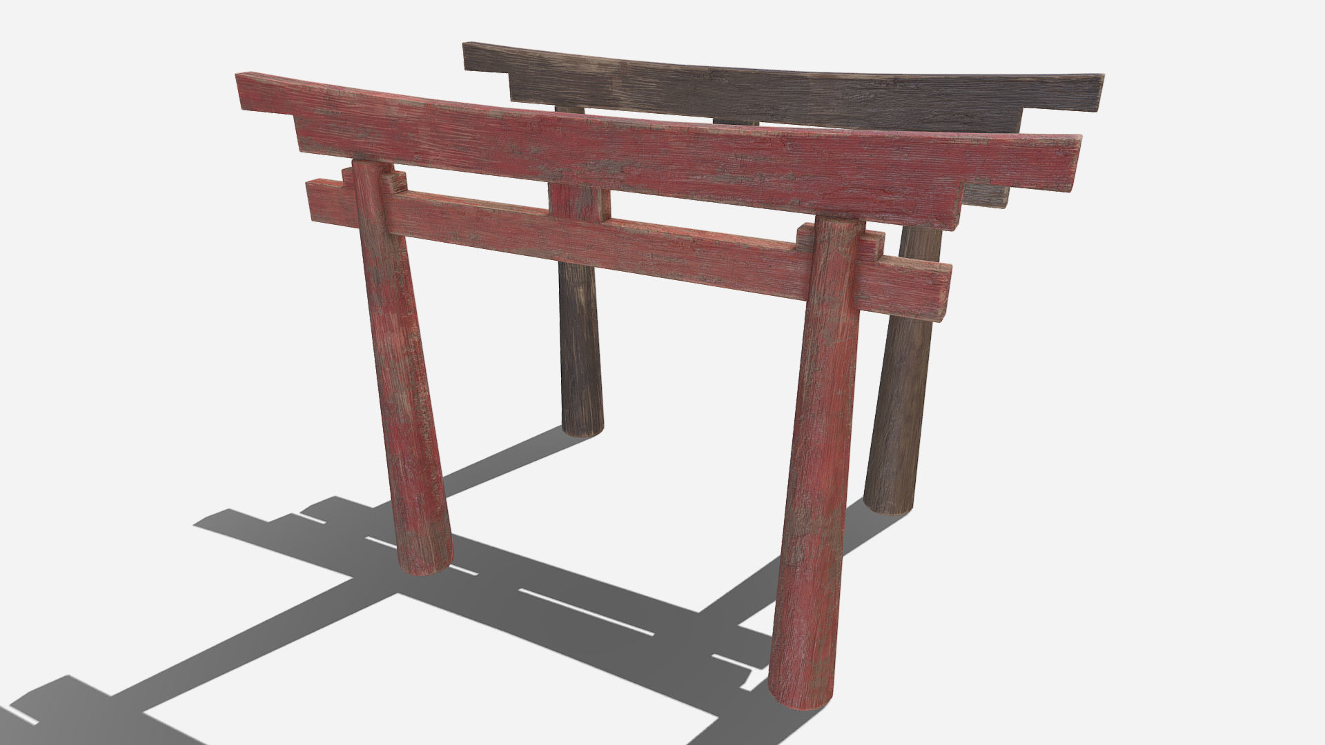3D model japan tori gate VR / AR / low-poly | CGTrader