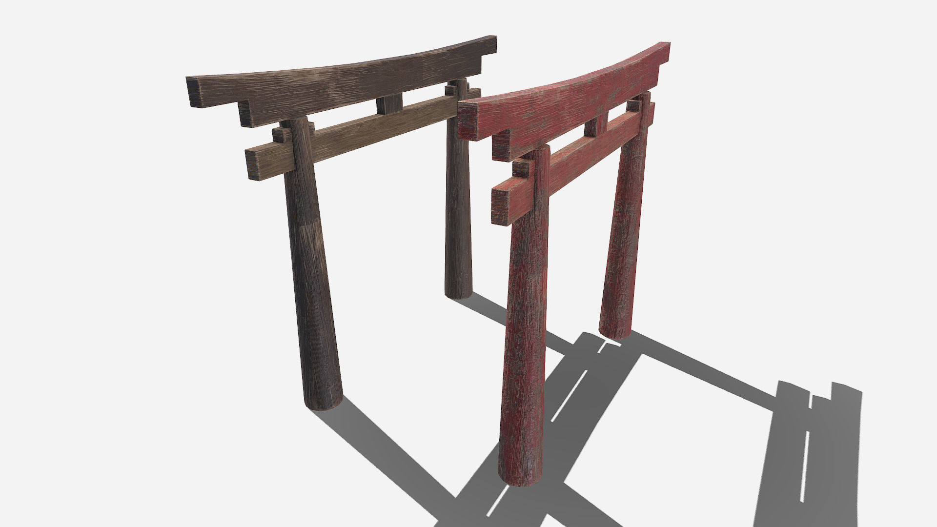 3D model japan tori gate VR / AR / low-poly | CGTrader