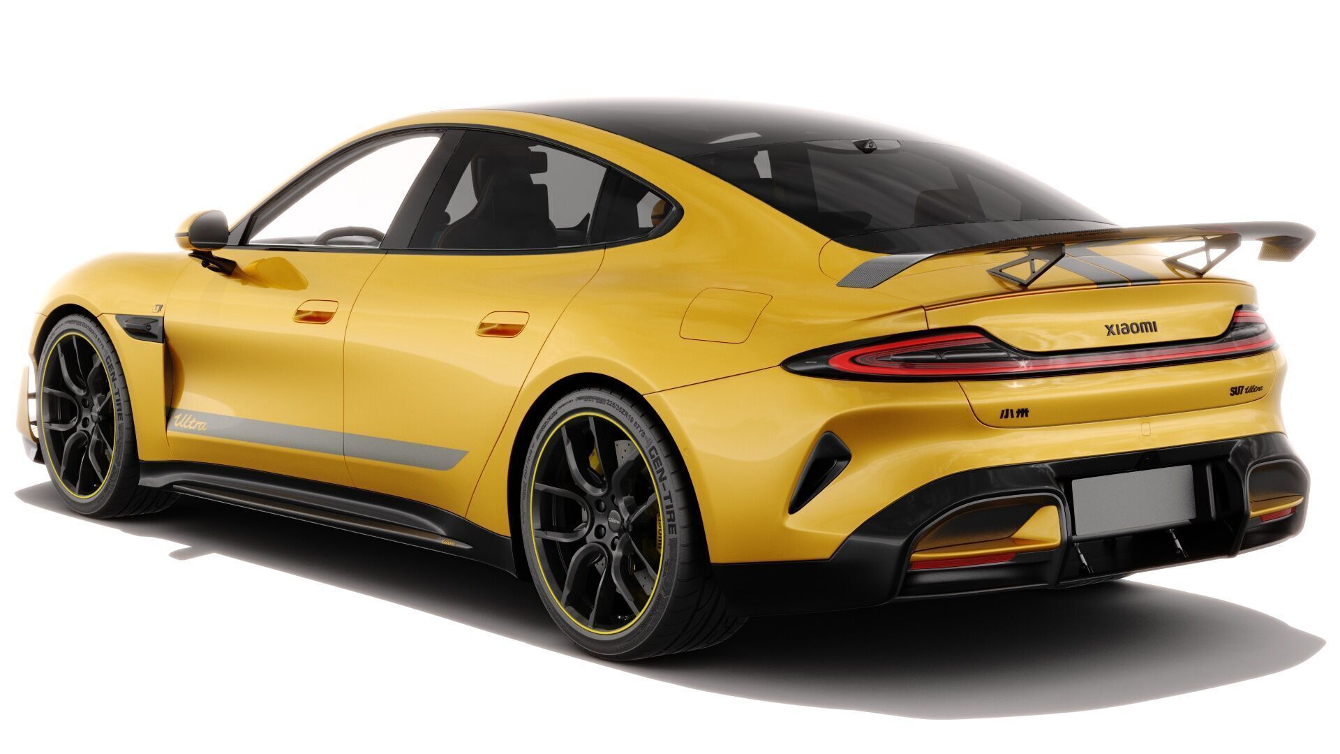 Xiaomi SU7 Ultra 2025 with interior 3D model | CGTrader