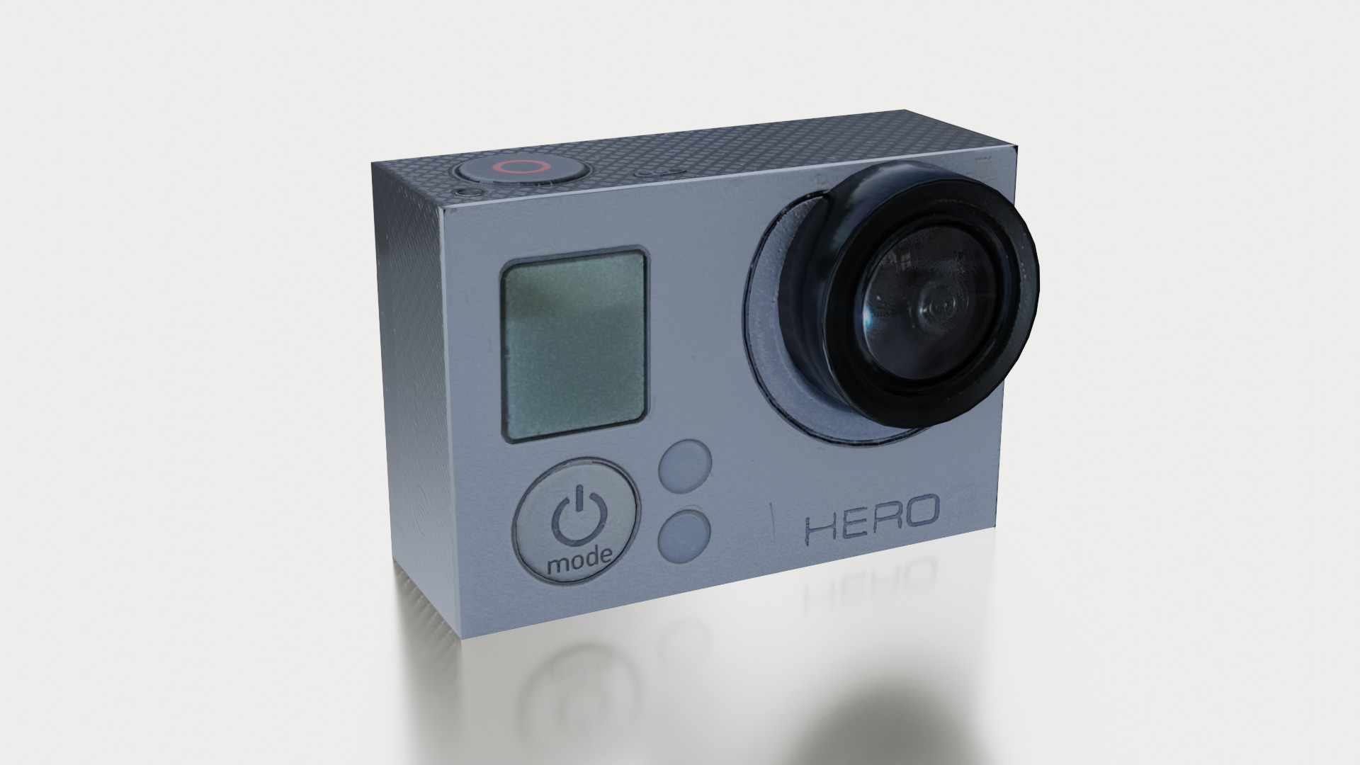 3D model GoPro HERO Action Camera - Realistic 3D Model - 4K Texture VR ...