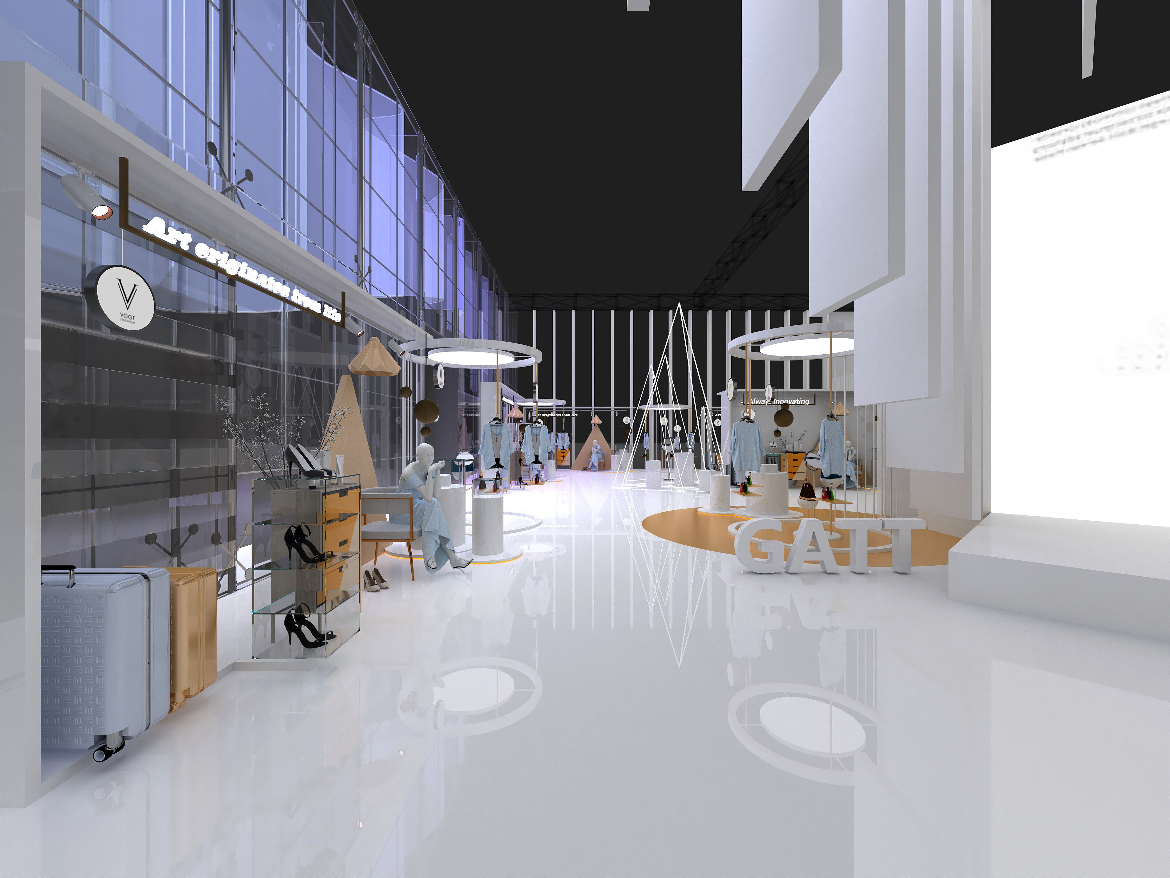 showroom 3D model | CGTrader