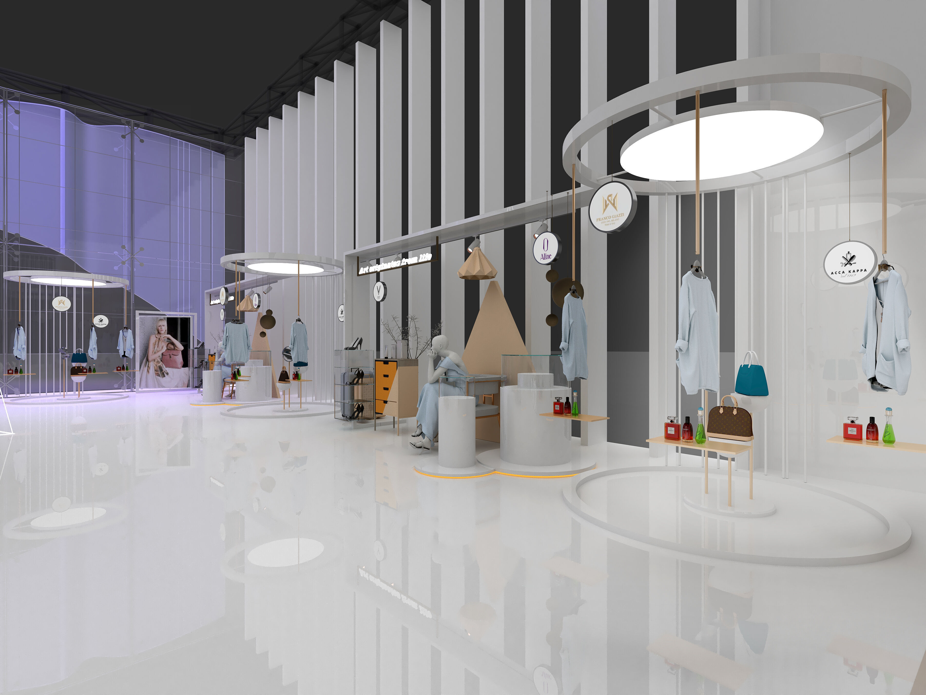 showroom 3D model | CGTrader
