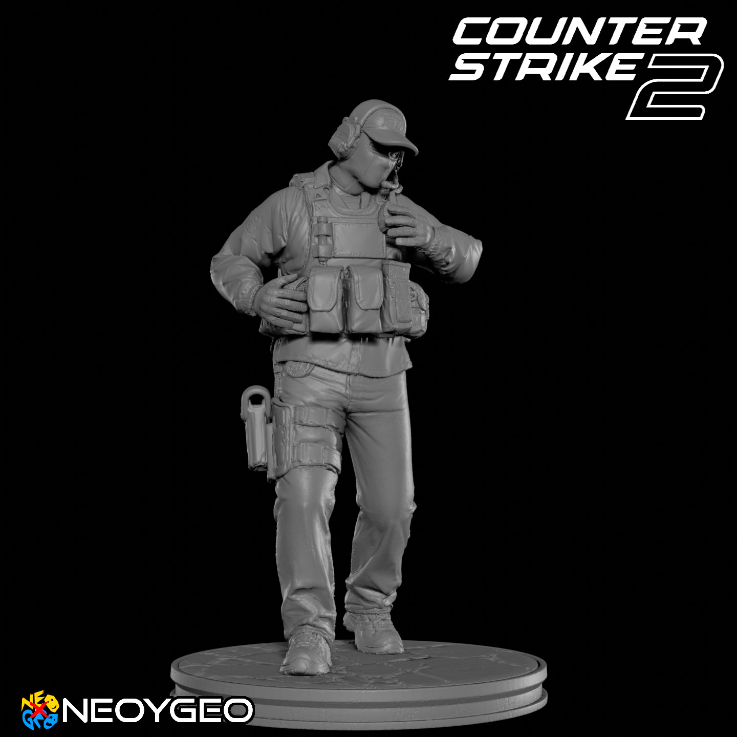 OPERATOR FBI - COUNTER STRIKE 2 free 3D model 3D printable | CGTrader