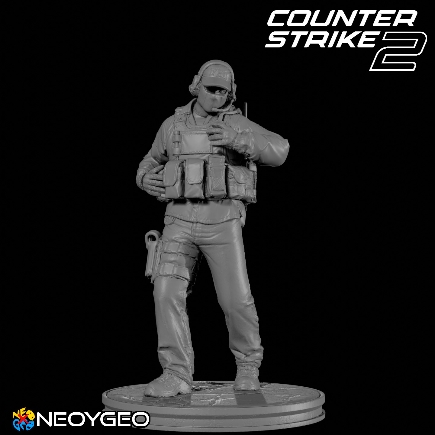 OPERATOR FBI - COUNTER STRIKE 2 free 3D model 3D printable | CGTrader