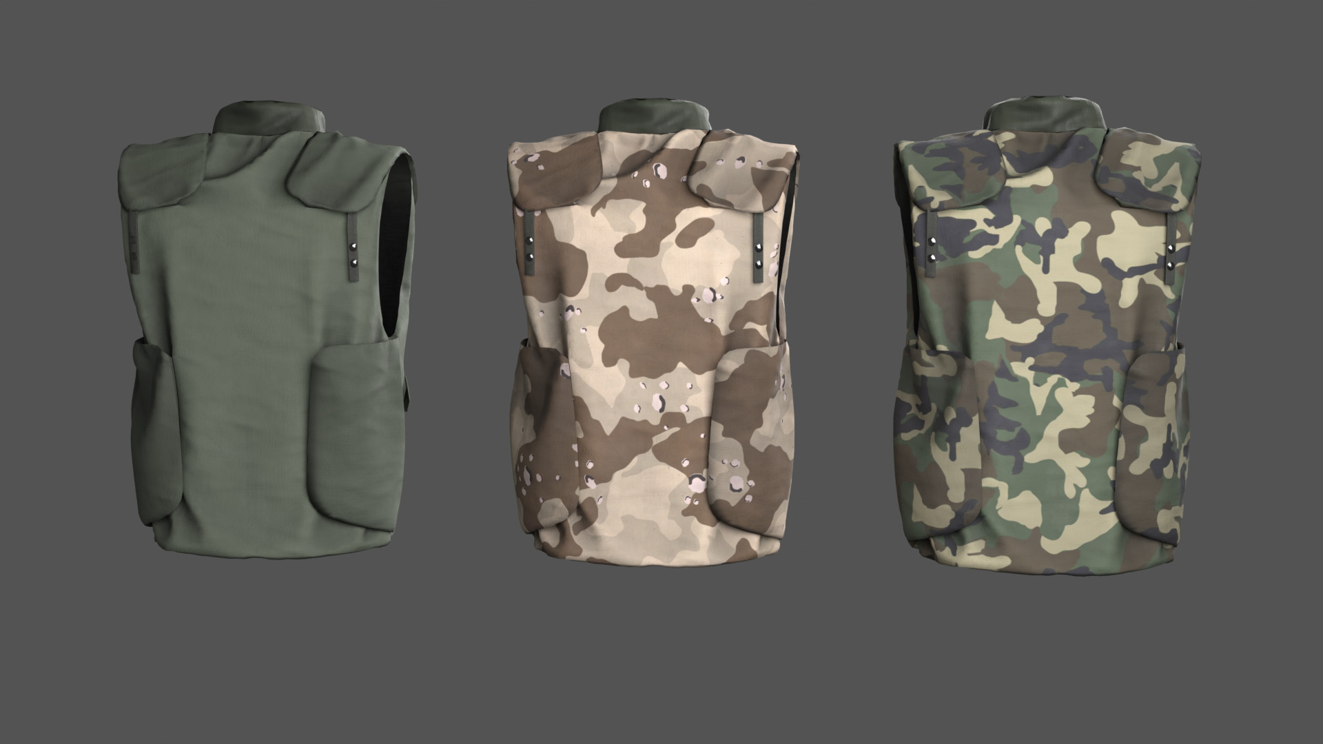 body armor flak jacket free VR / AR / low-poly 3D model | CGTrader