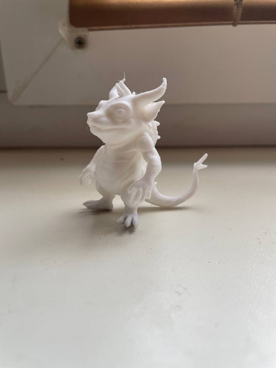 Fantasy Monster STL Cute Demon Creature for 3D Print FDM Ready 3D model ...