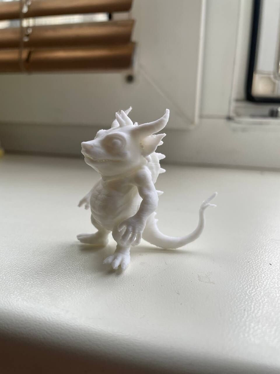 Fantasy Monster STL Cute Demon Creature for 3D Print FDM Ready 3D model ...