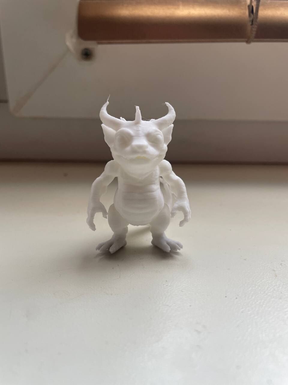 Fantasy Monster STL Cute Demon Creature for 3D Print FDM Ready 3D model ...