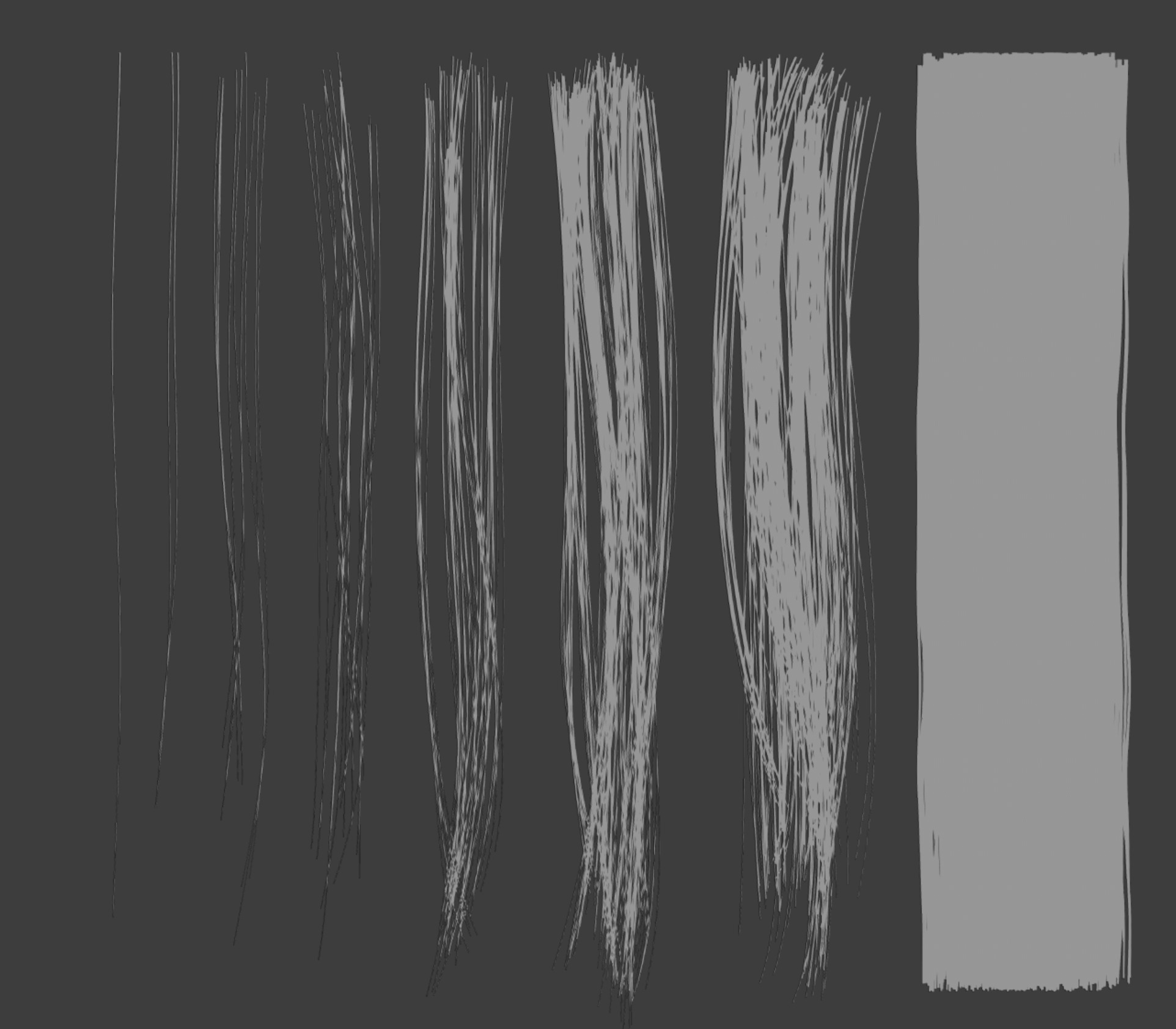 Hair cards and Textures for Female Hair 3D model | CGTrader