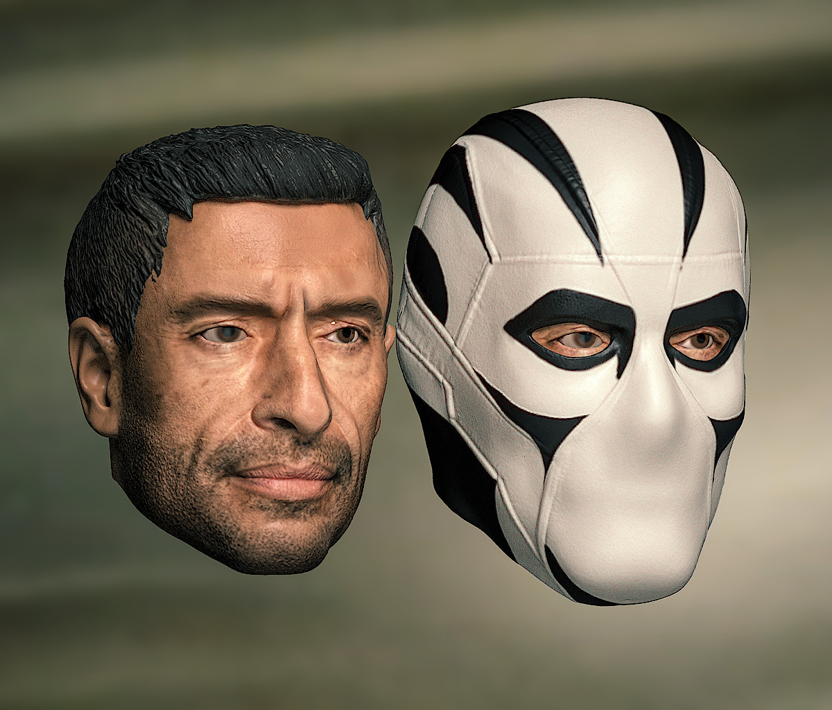 Hector Ayala White Tiger Kamar de los Reyes Daredevil Born Again 3D ...