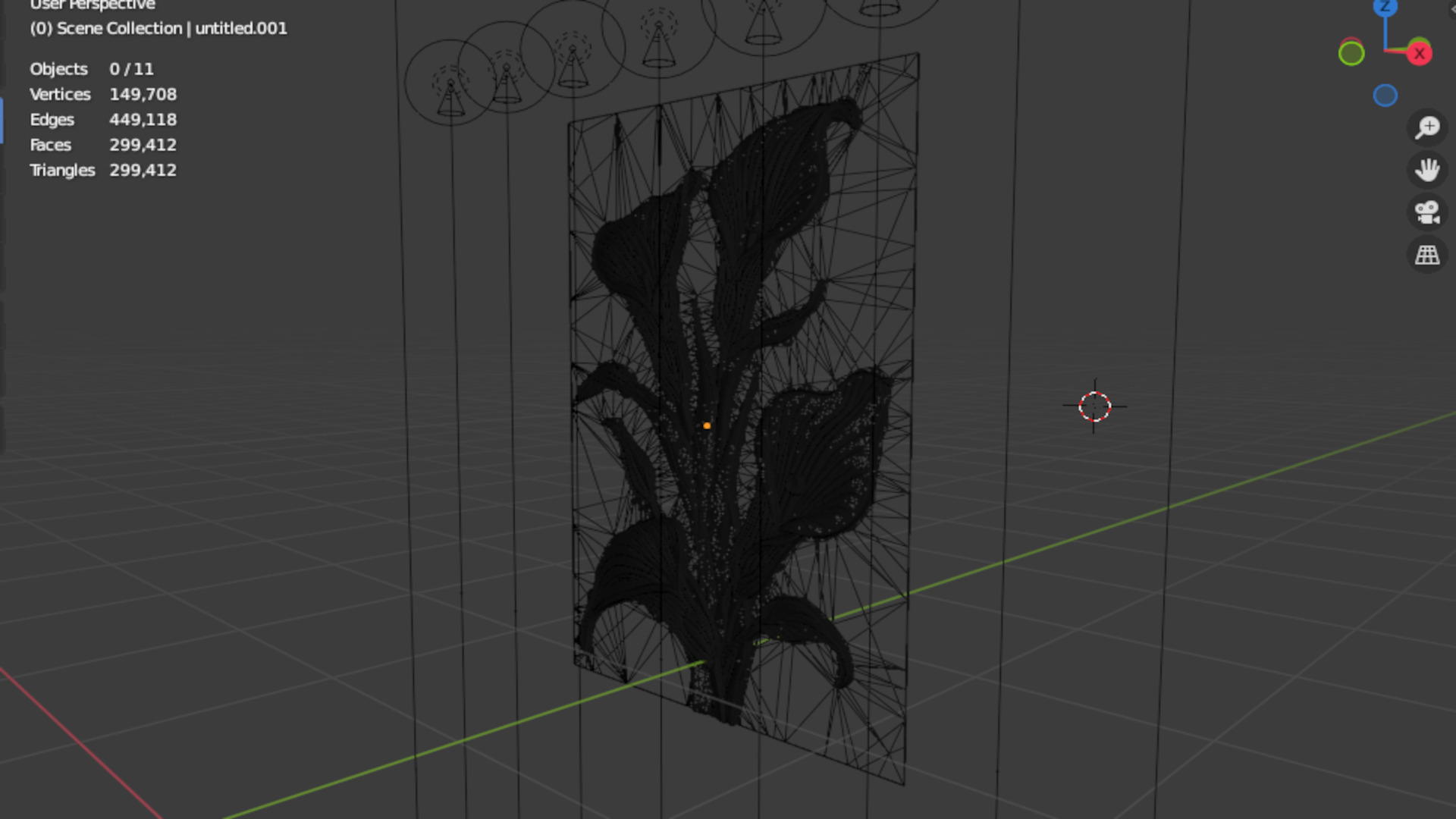 modern Calla lily panel wall decor set relief mural CNC 153 3D model | CGTrader