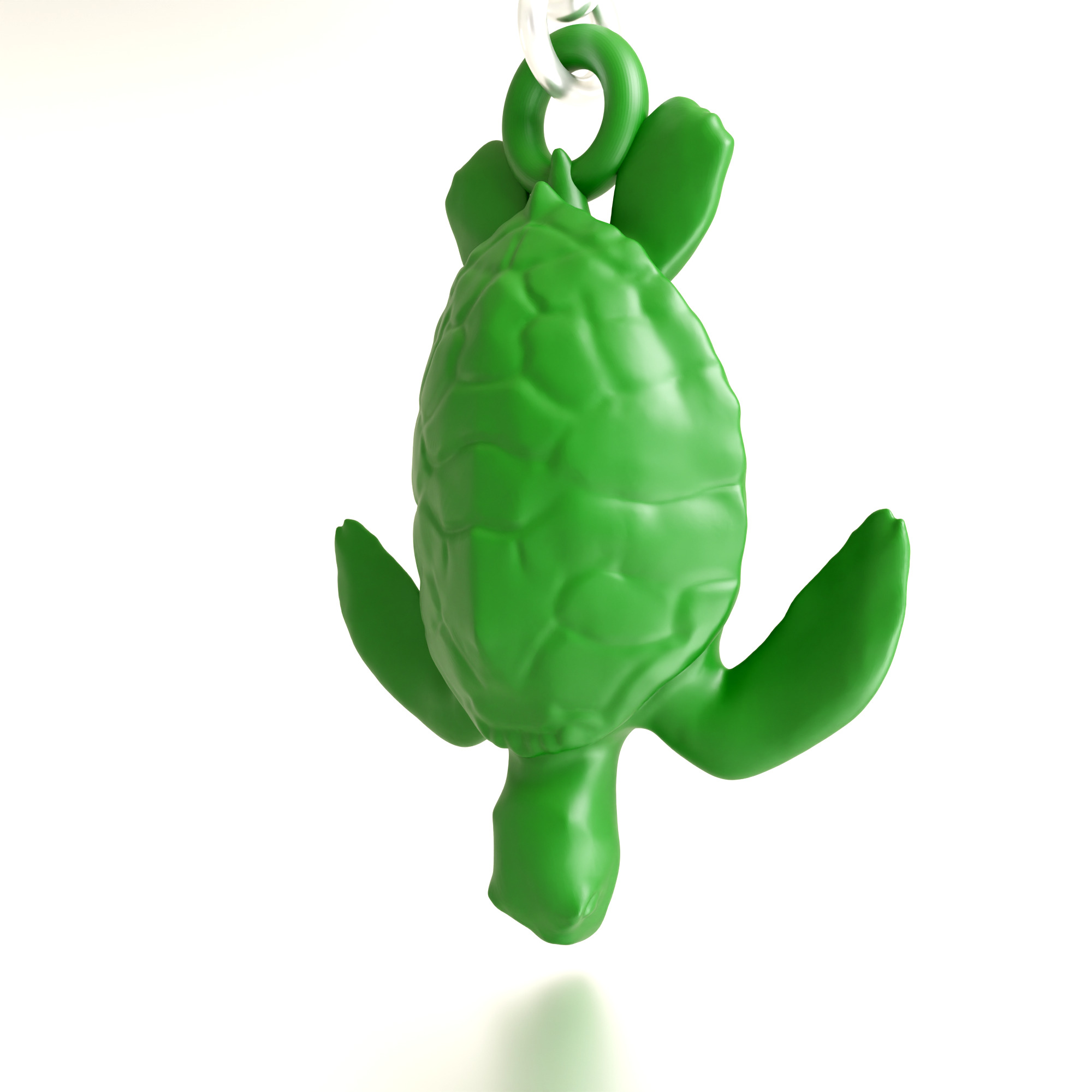 Turtle Keychain Stl 3d printing file - Cute Turtle Stl 3D file 3D model ...