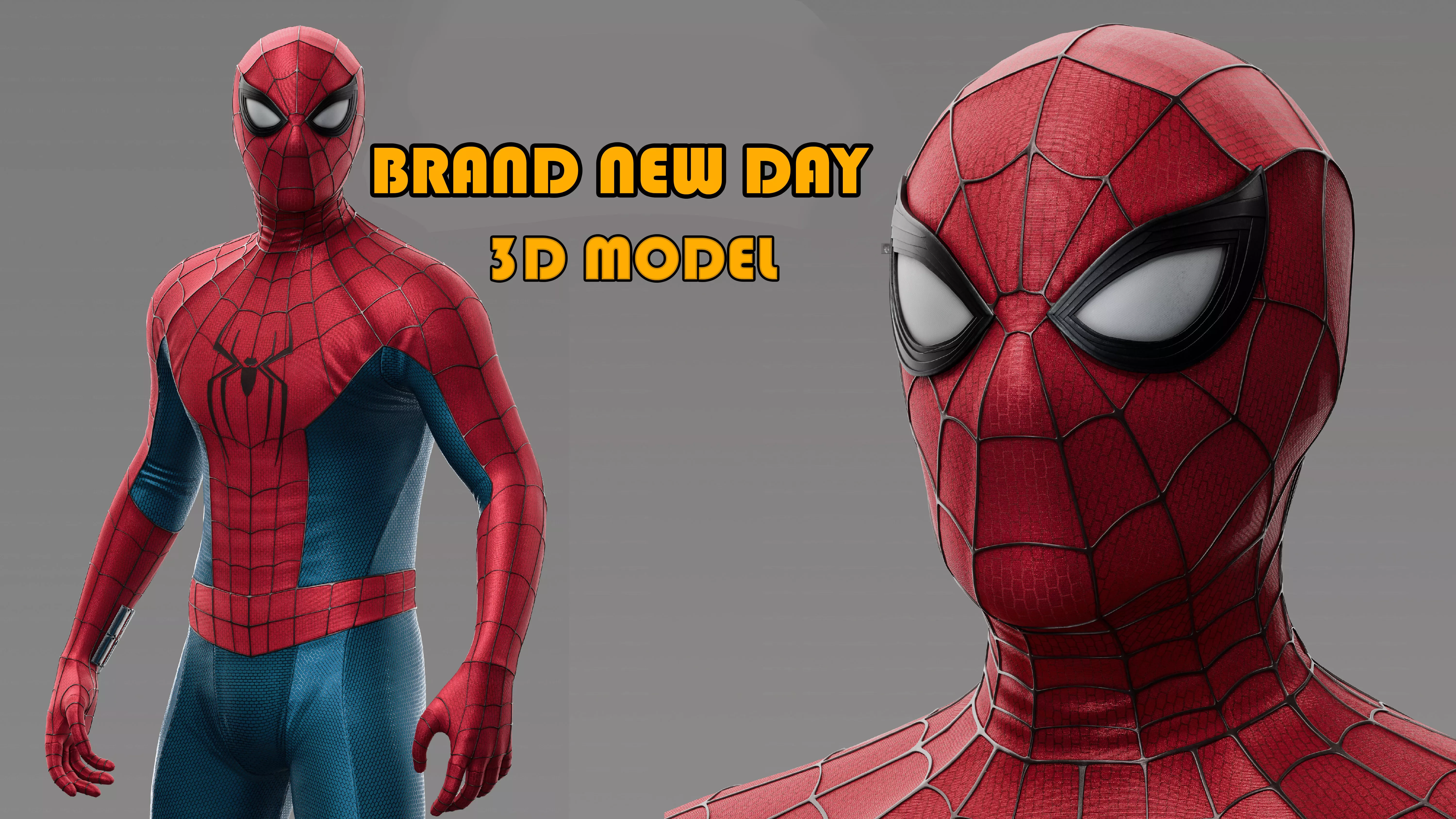 Spider-Man Brand New Day BND SUIT 3D model 3D model rigged | CGTrader