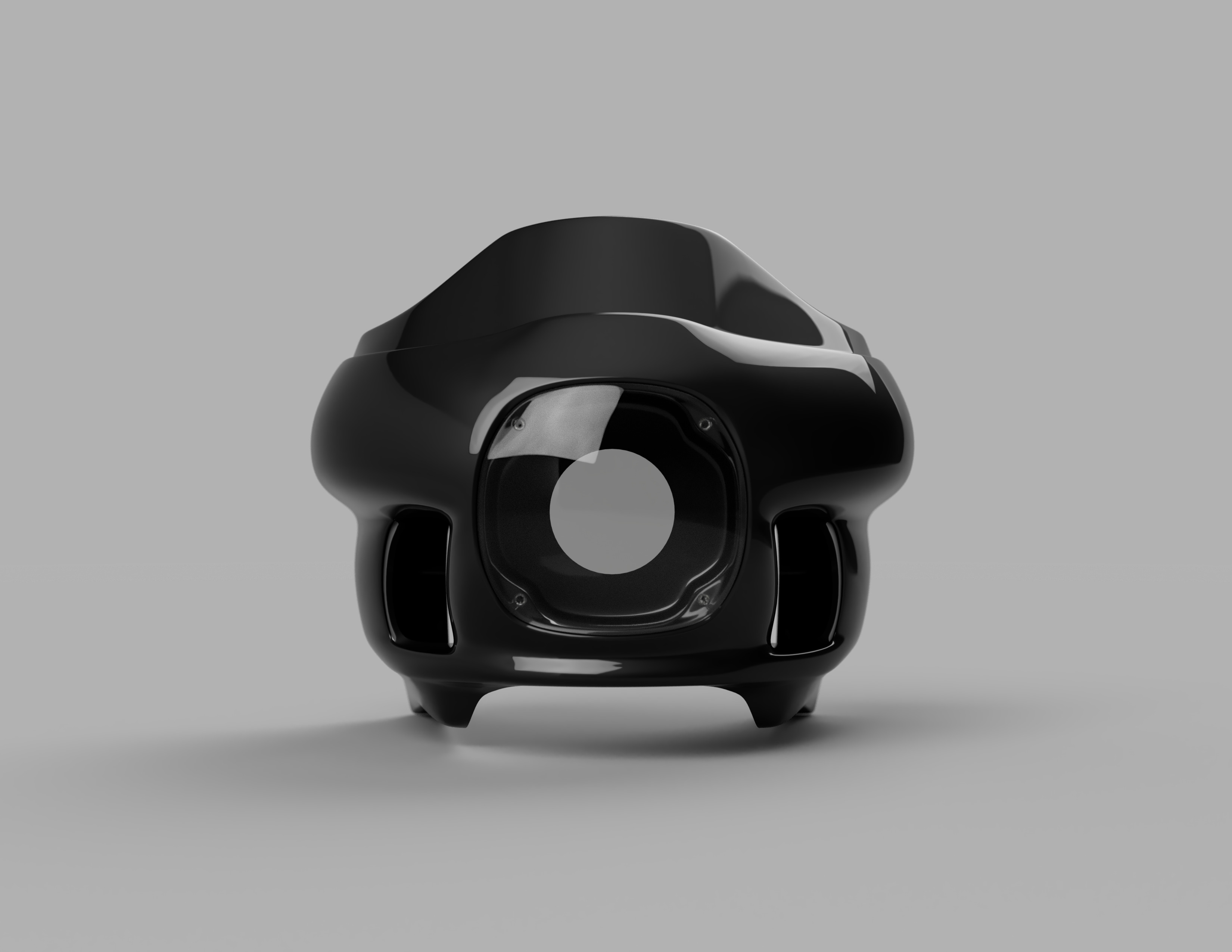 Harley-Davidson 1984 FXST Inspired Fairing 3D model 3D printable | CGTrader