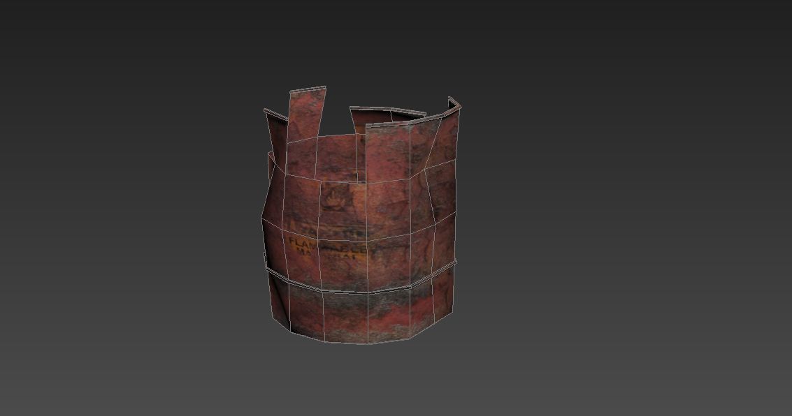 Game Ready Explosive Barrel free VR / AR / low-poly 3D model | CGTrader
