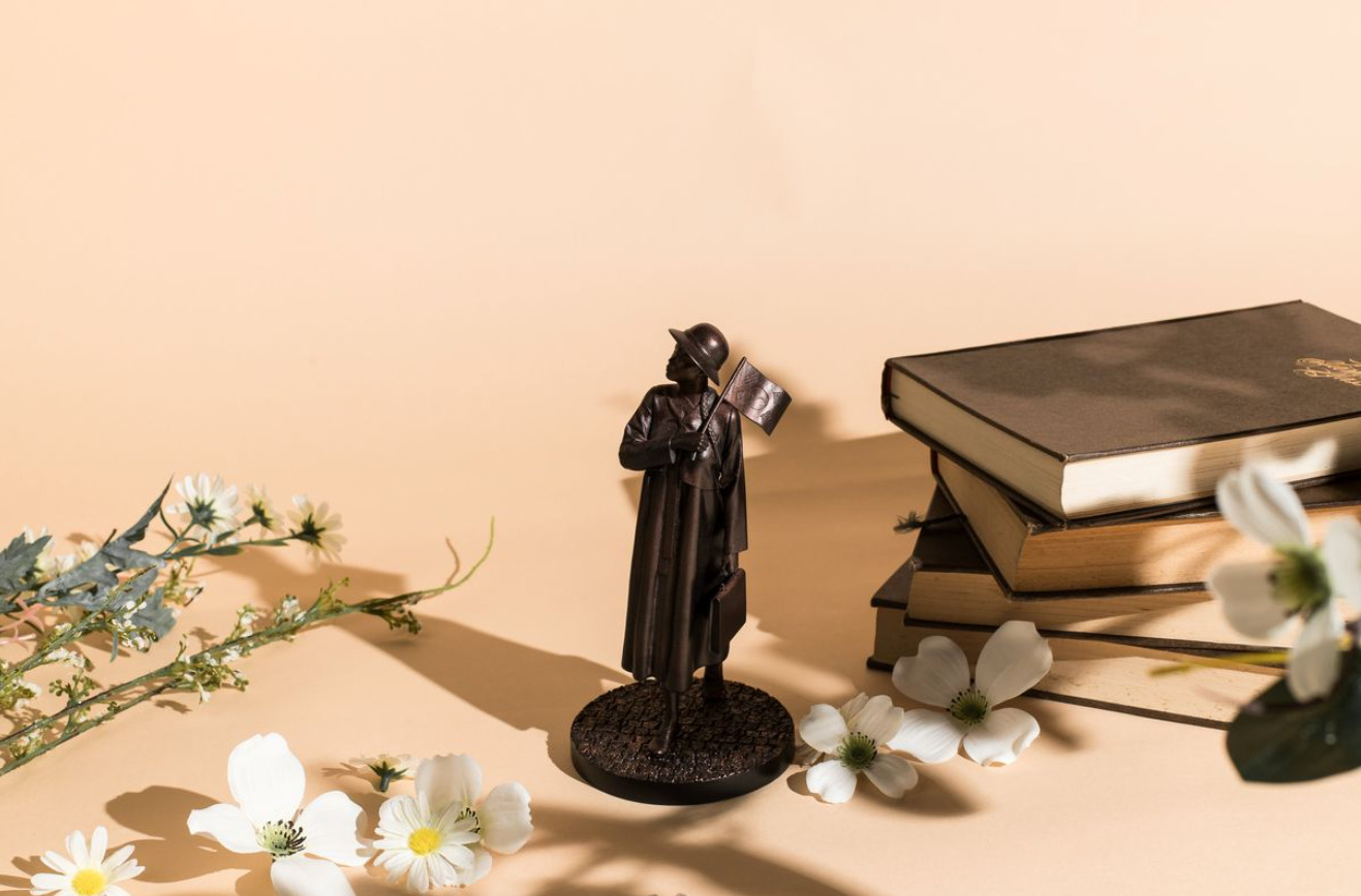 Kim Ransa 3D Printable Figure Pioneer of Korean women Education 3D ...