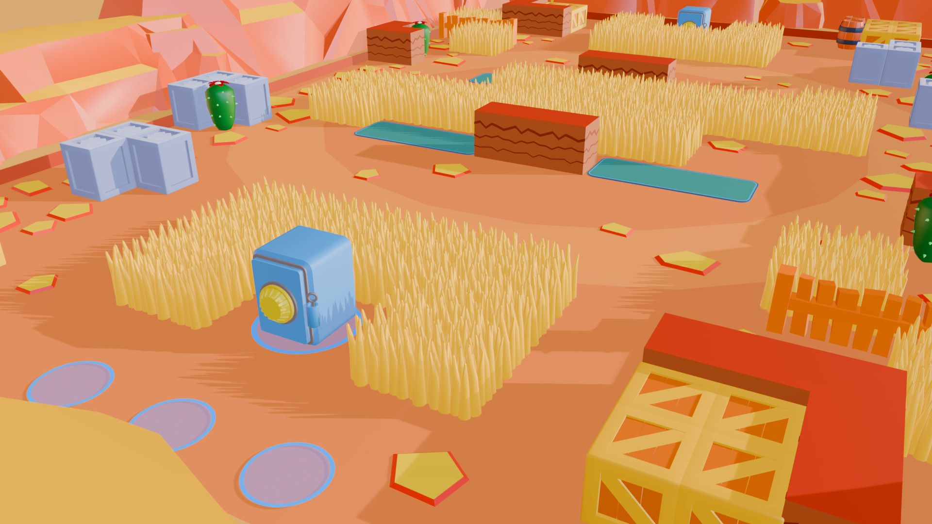 3D model Brawl Battle Arena VR / AR / low-poly | CGTrader