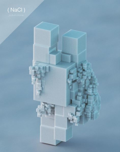 Salt Crystal 3D model | CGTrader