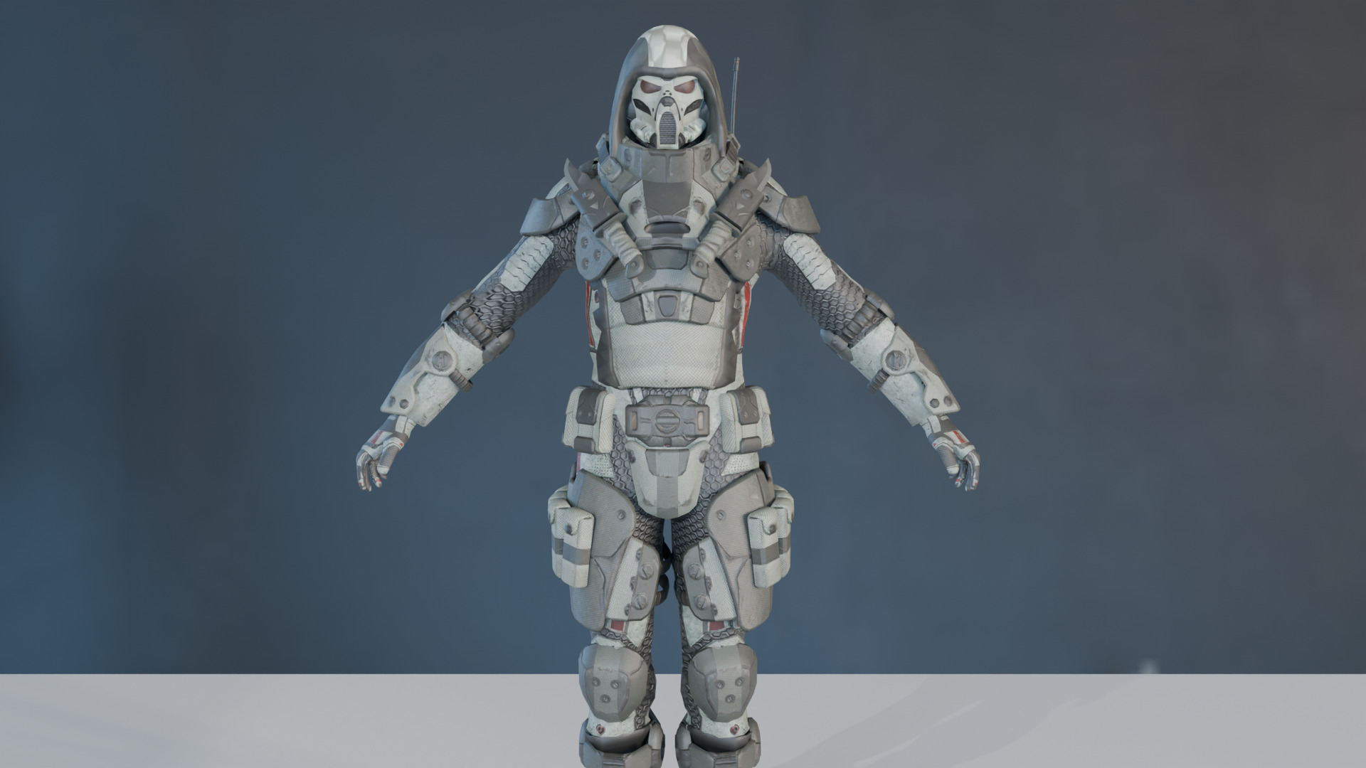 GOC Commander 3D model rigged | CGTrader