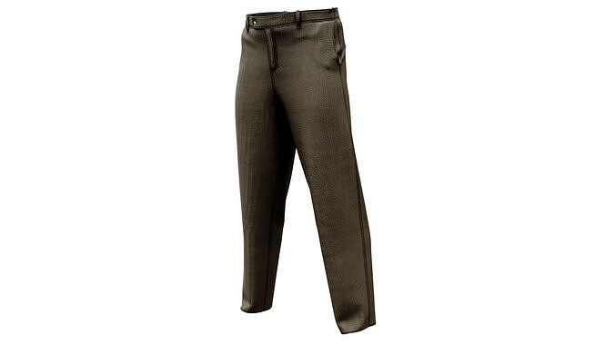 3D model Minimal Casual Pants VR / AR / low-poly | CGTrader