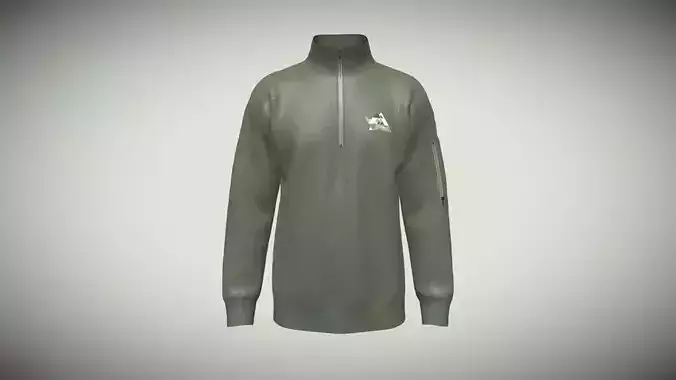 3D model Mens Knit Jacket-CORE 2023 In Low Poly VR / AR / low-poly ...
