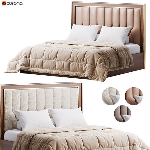 Tim Bed 3D model | CGTrader