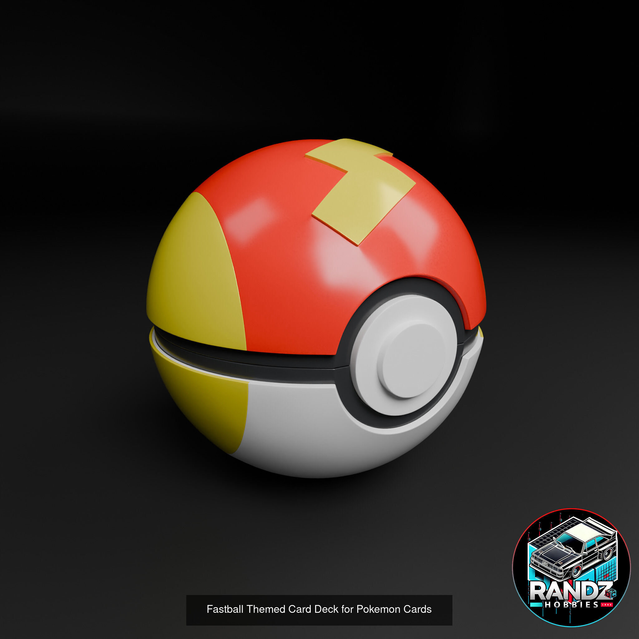 Pokeball Themed Set Card Deck for Pokemon Cards 3D Model Collection 3D ...