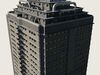 3D model Building Skyscraper City Town Downtown Street Futuristic ...