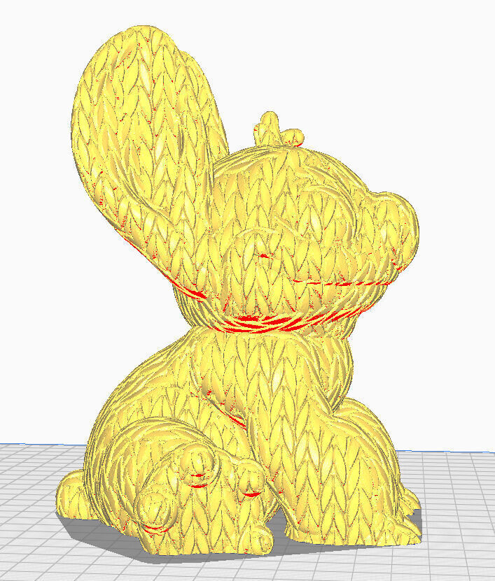 KNITTED Stitch from Lilo and Stitch 3D Printable Model 3D model 3D ...