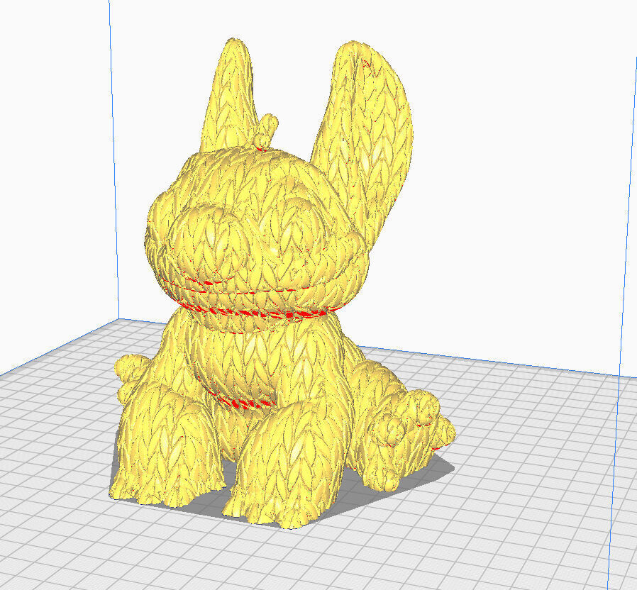 KNITTED Stitch from Lilo and Stitch 3D Printable Model 3D model 3D ...