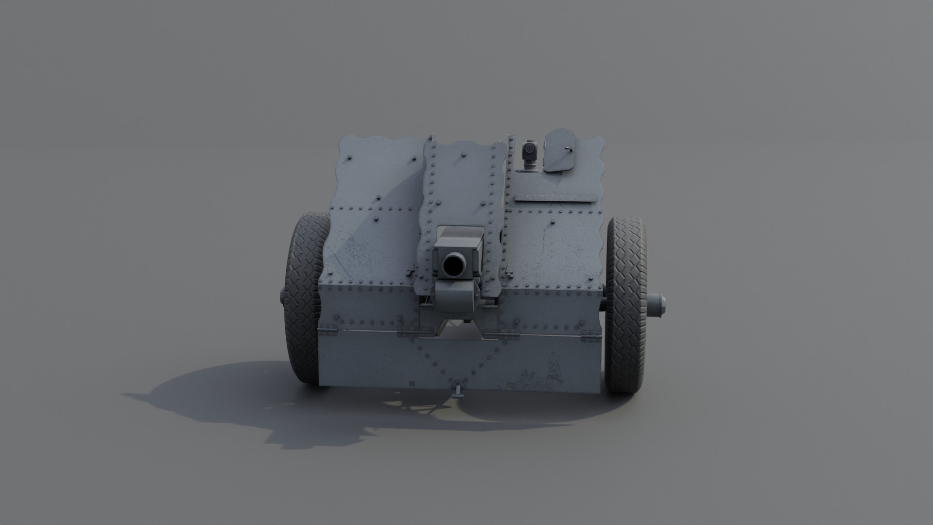 3D model 75mm Light Infantry Gun 18 VR / AR / low-poly | CGTrader