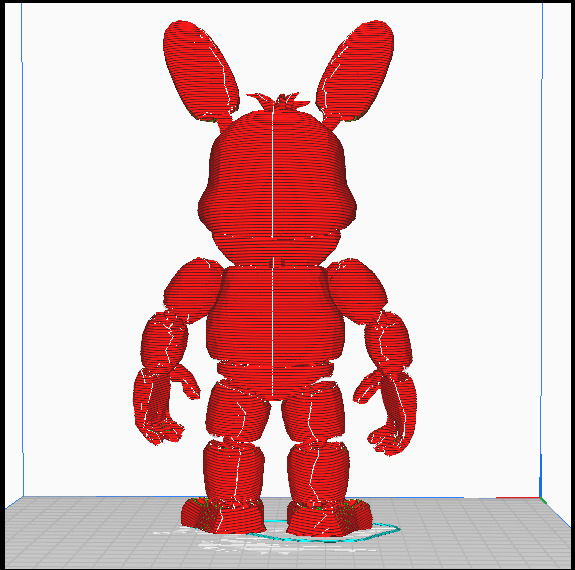 Springtrap chibi free 3D model 3D printable | CGTrader