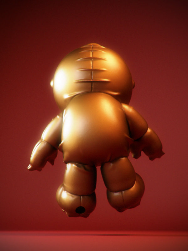 Astro Teddy 3D model 3D printable | CGTrader