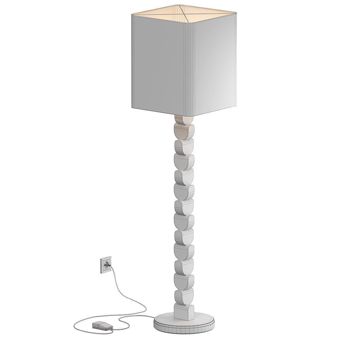 Felix Floor Lamp by Soho Home 3D model | CGTrader