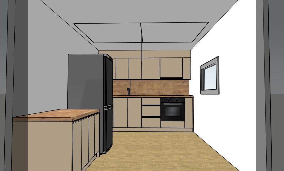 Modern Modular Kitchen- High Quality 3D Model free 3D model | CGTrader