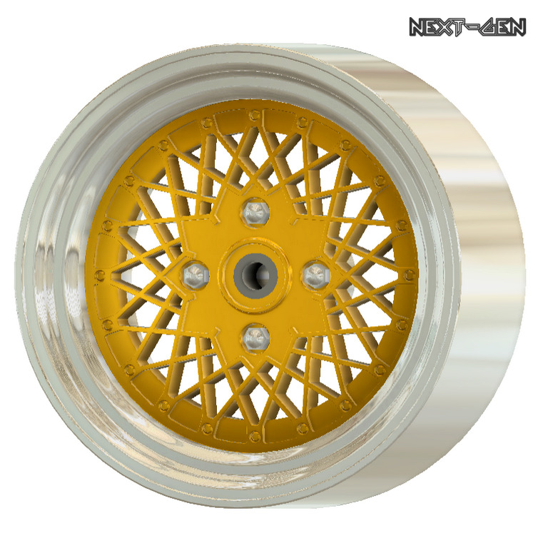 Next-Gen - Rays Volk Racing MESH - Real Rims for Model Cars 3D model 3D ...