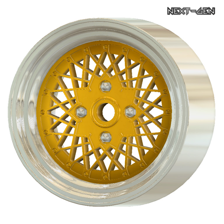 Next-Gen - Rays Volk Racing MESH - Real Rims for Model Cars 3D model 3D ...