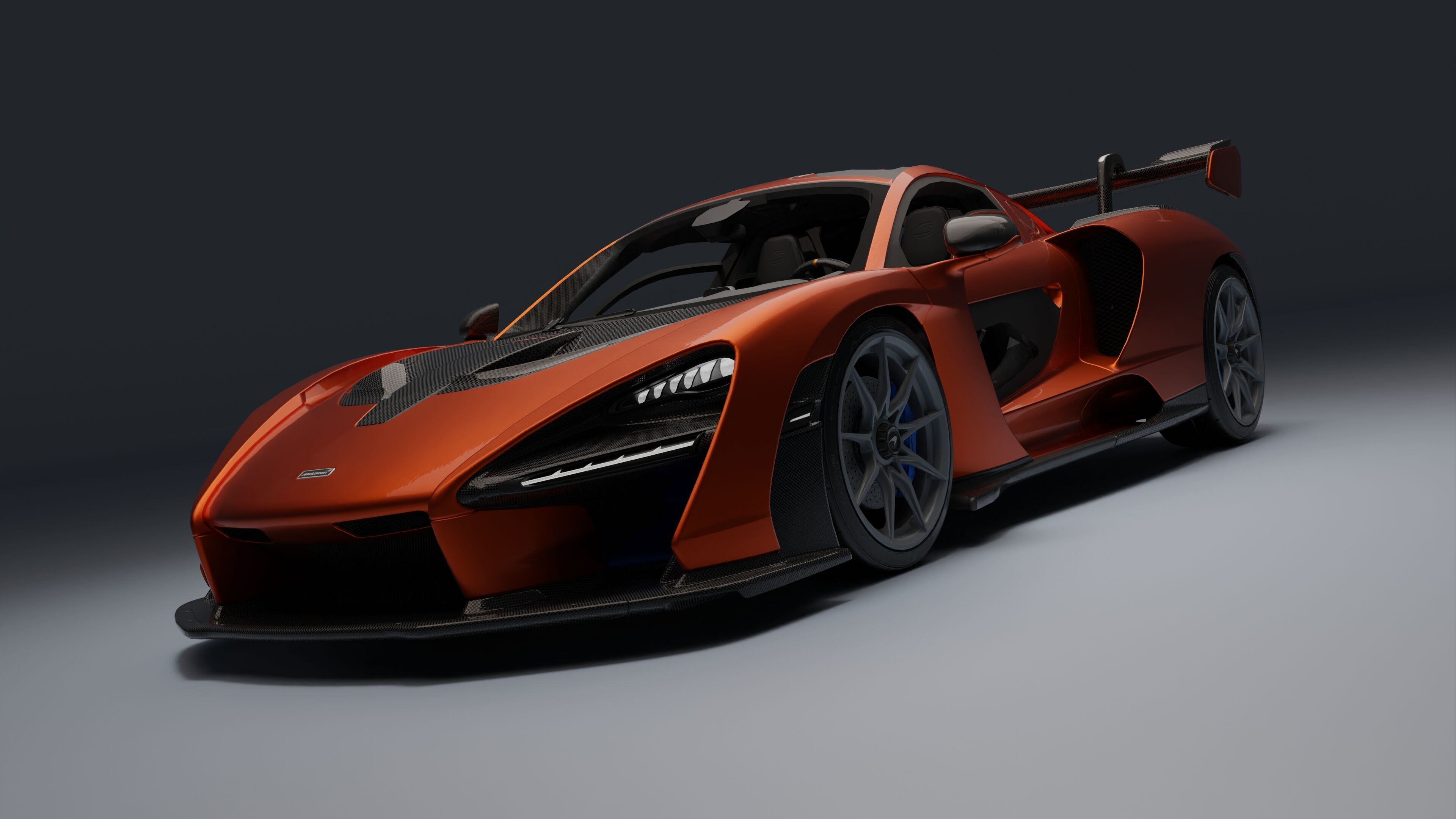 3D model McLaren Senna VR / AR / low-poly | CGTrader