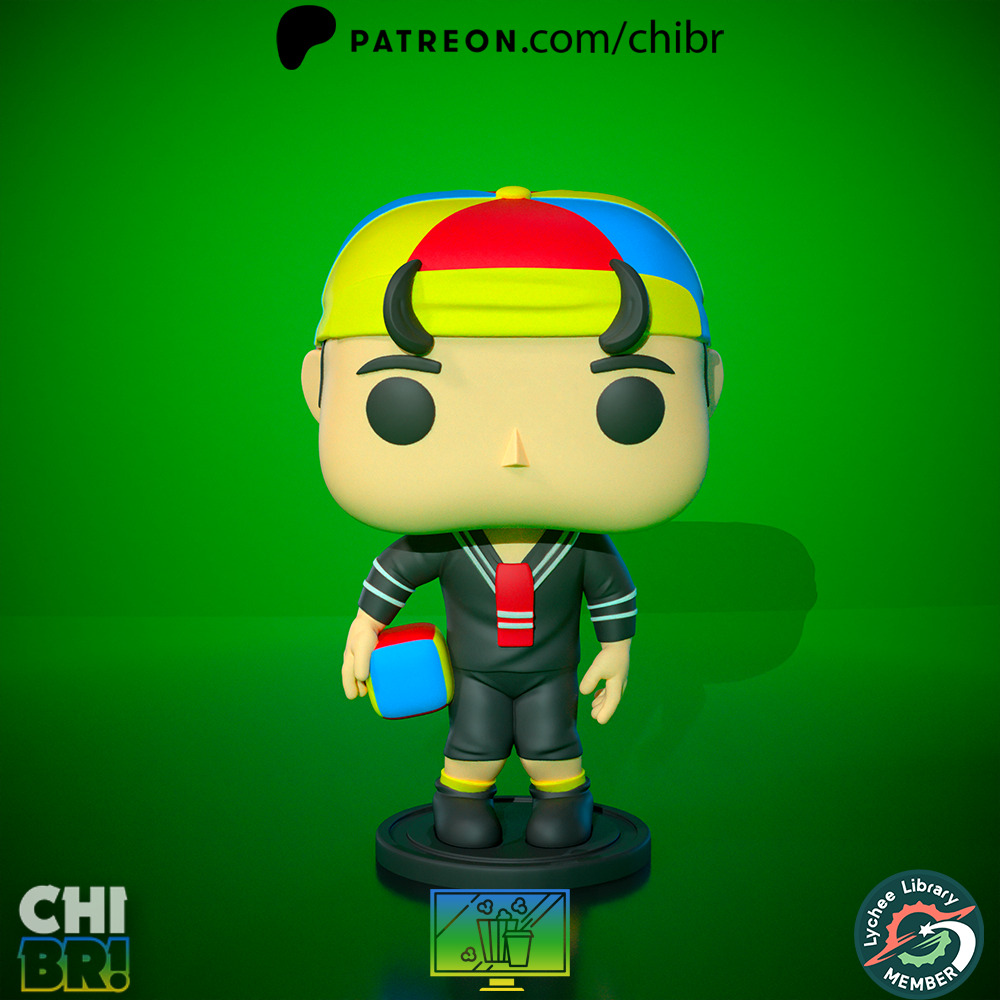 Kiko Quico - El Chavo del Ocho - Funko 3D model 3D printable | CGTrader