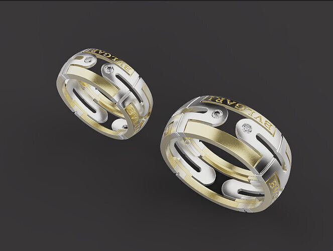 Ring 53917 3D model 3D printable | CGTrader