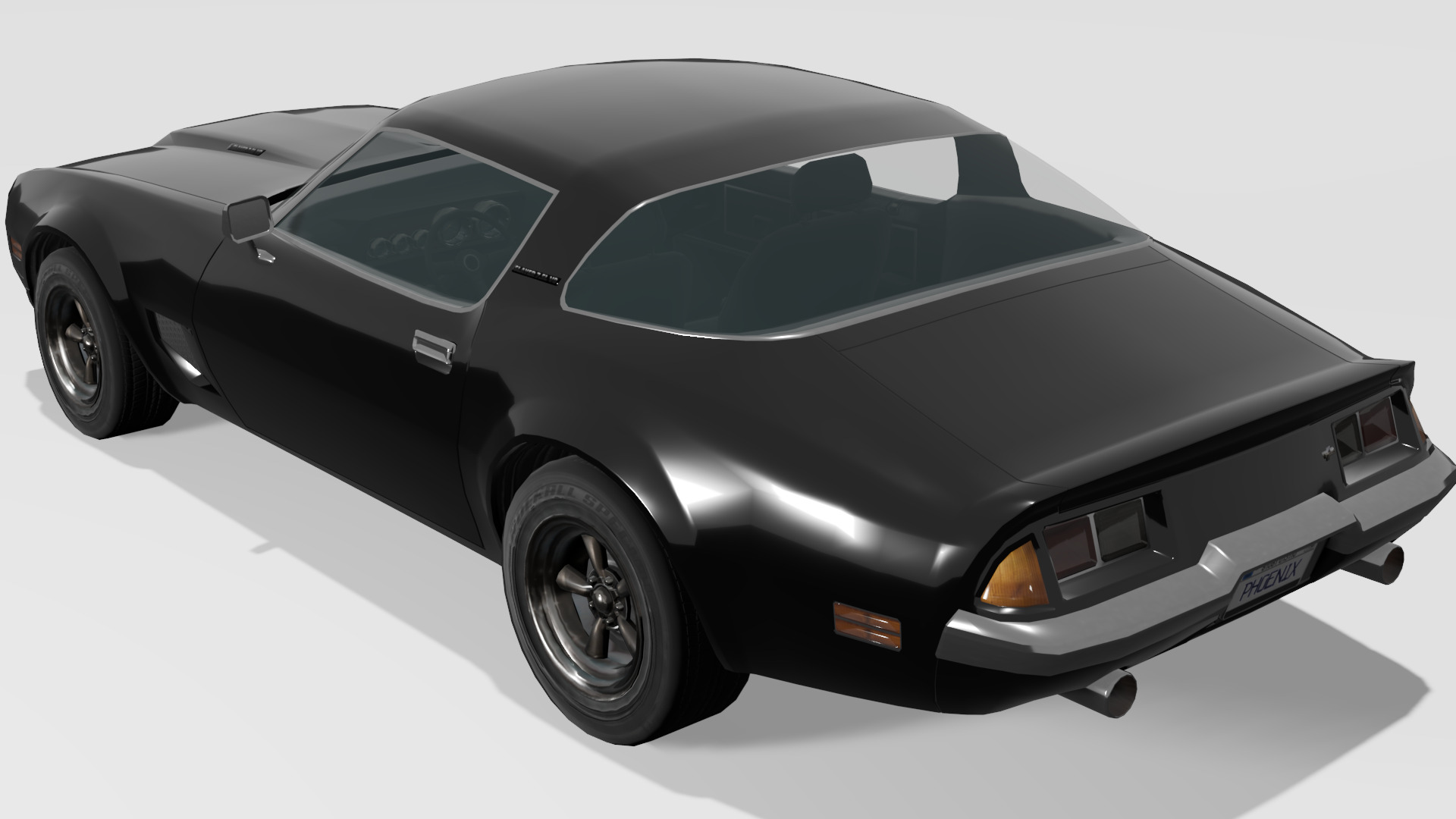 American Muscle free 3D model | CGTrader