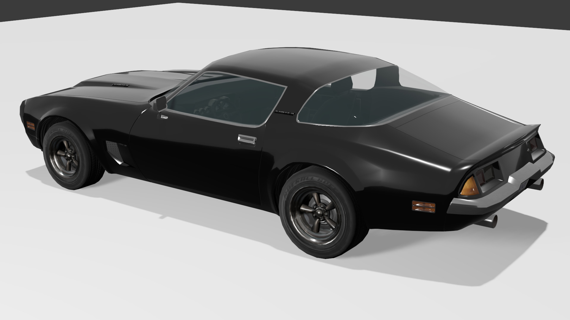 American Muscle free 3D model | CGTrader